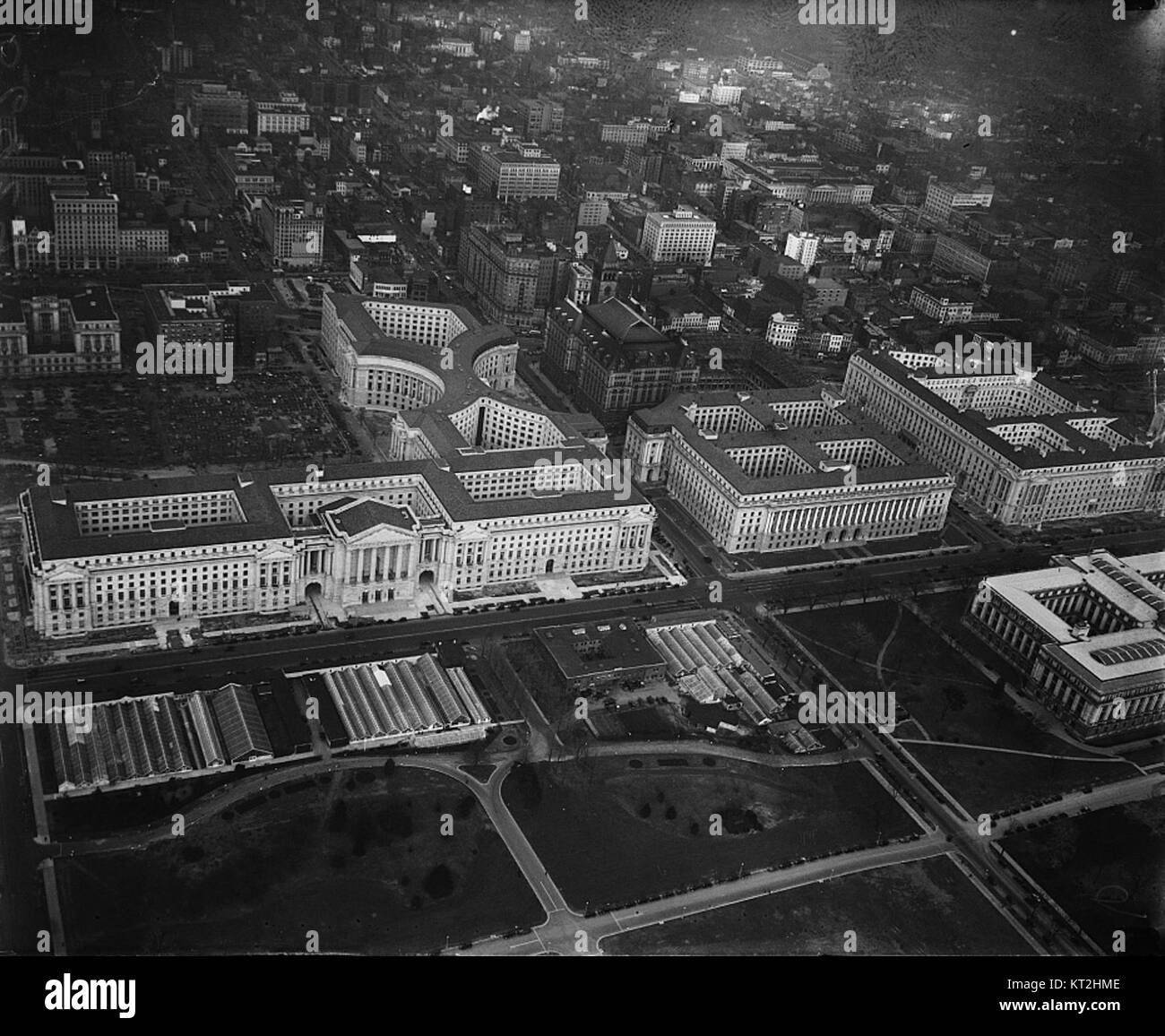 Aerial view, Washington, D.C. federal triangle Stock Photo - Alamy Aerial view, Washington, D.C. federal triangle Stock Photo - Alamy