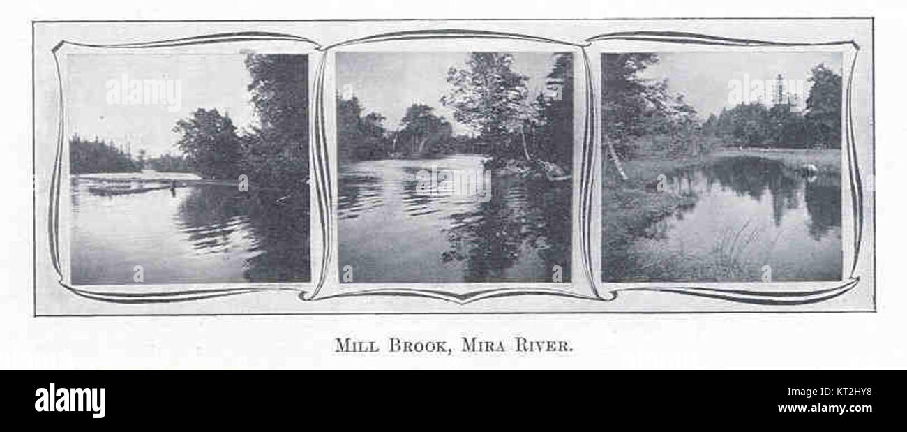 35433 Mill Brook, Mira River Stock Photo - Alamy