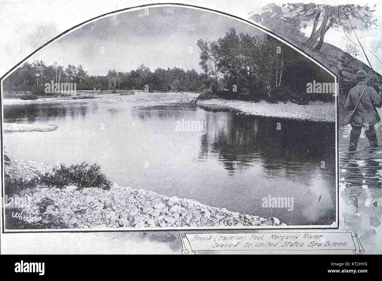 The Brook (Salmon) Pool on the Margaree River is leased to United ...