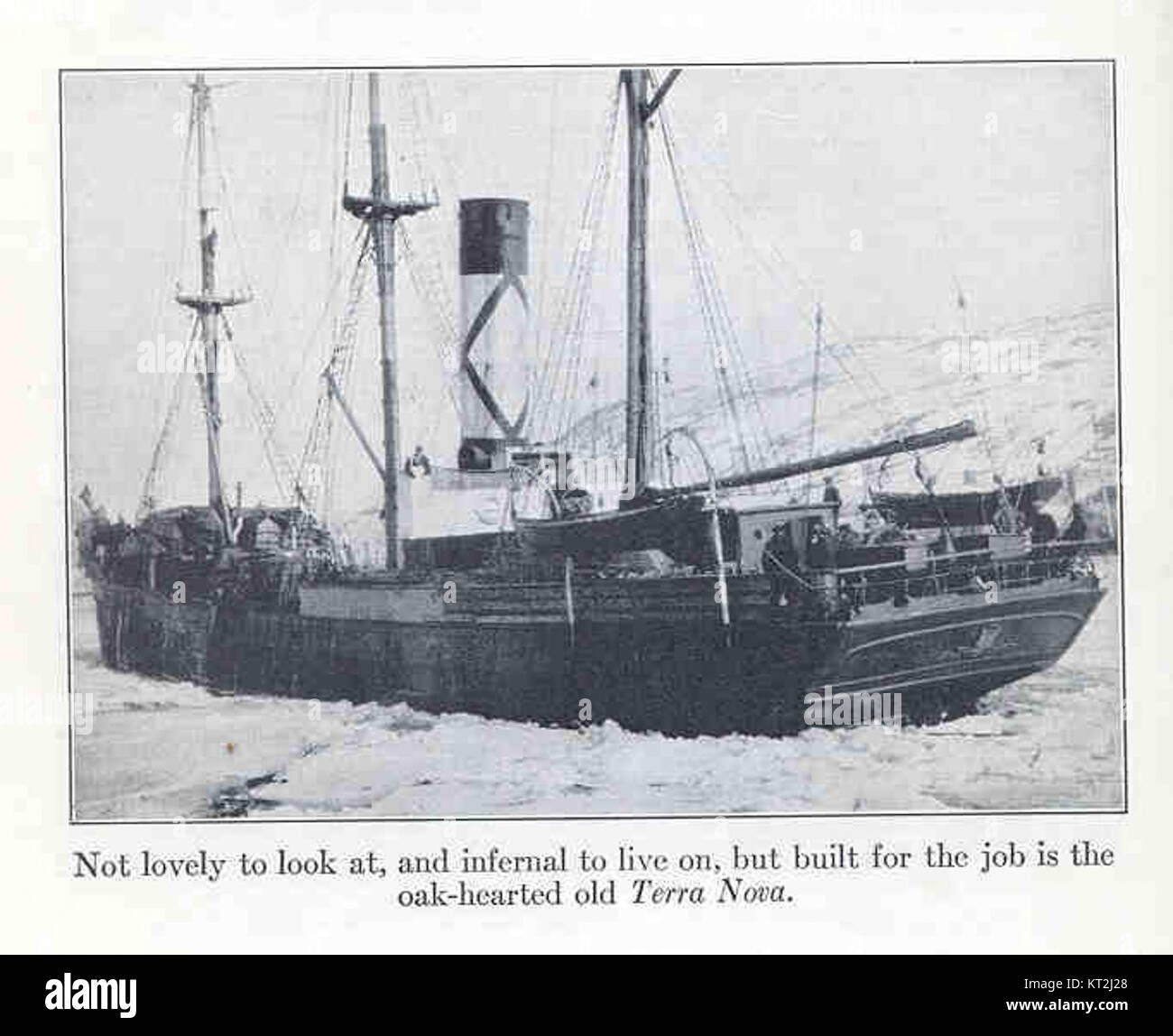 The *Terra Nova* was a rugged ship built for exploration, renowned for ...