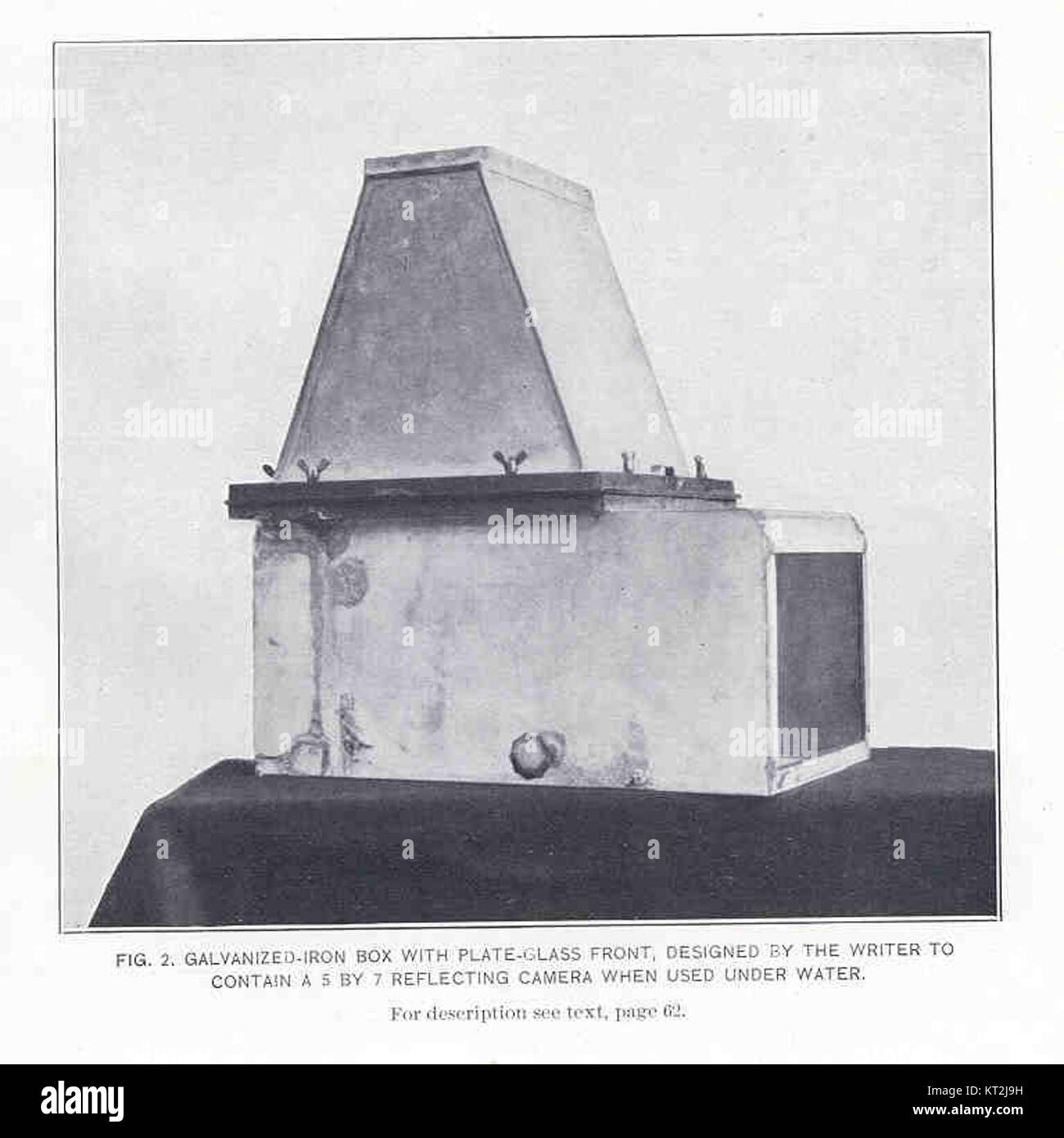 This galvanized-iron box with a plate-glass front was designed to house ...