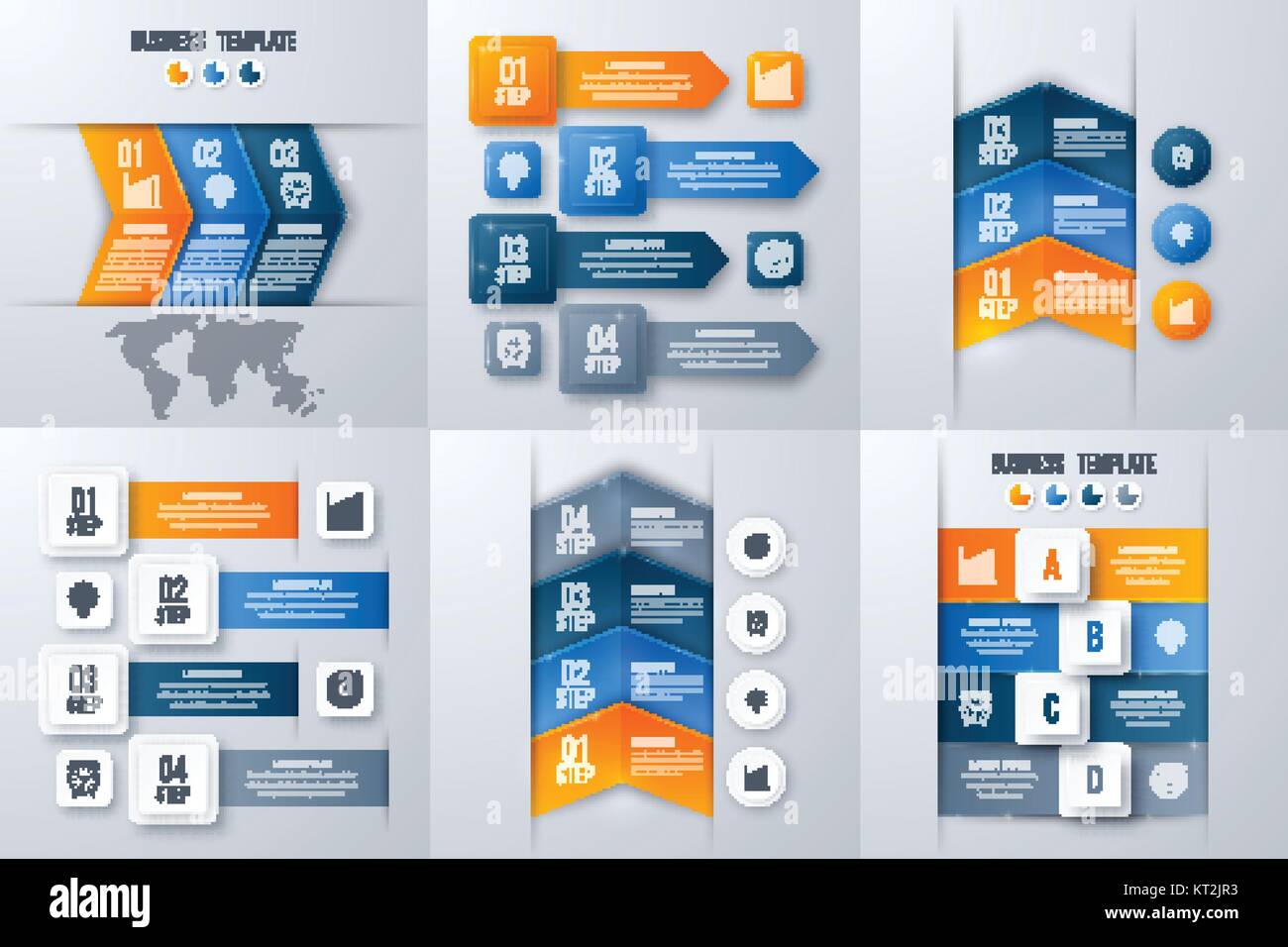 Set with infographics Stock Vector Image & Art - Alamy
