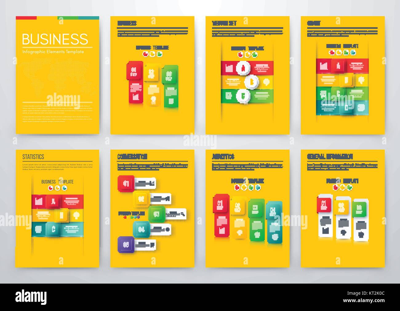 Color elements for infographics Stock Vector Image & Art - Alamy