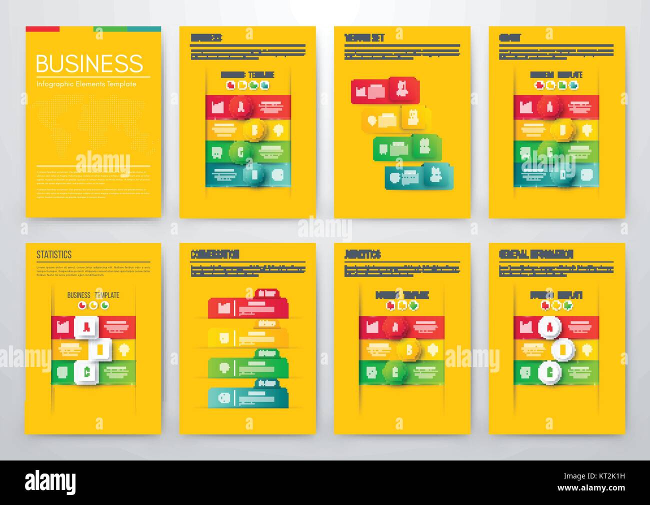 Color elements for infographics Stock Vector Image & Art - Alamy