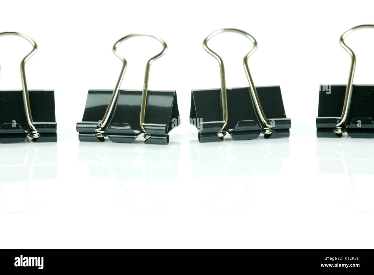 Fold Back Paper Clips Stock Photo - Alamy