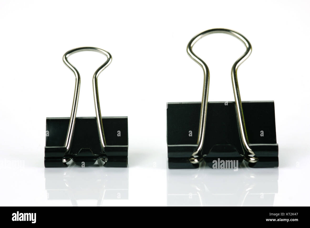 Fold Back Paper Clips Stock Photo - Alamy