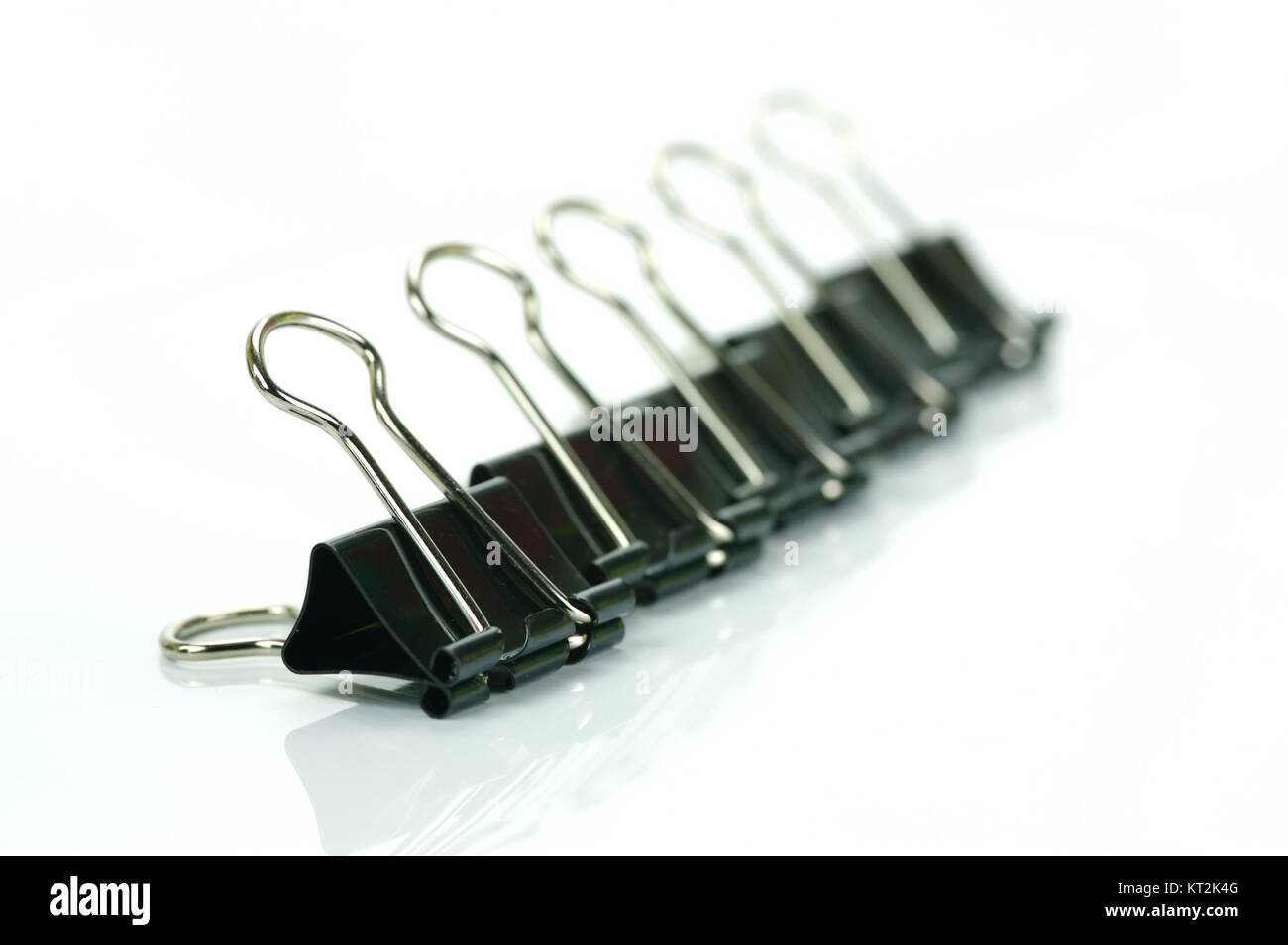 Fold Back Paper Clips Stock Photo - Alamy