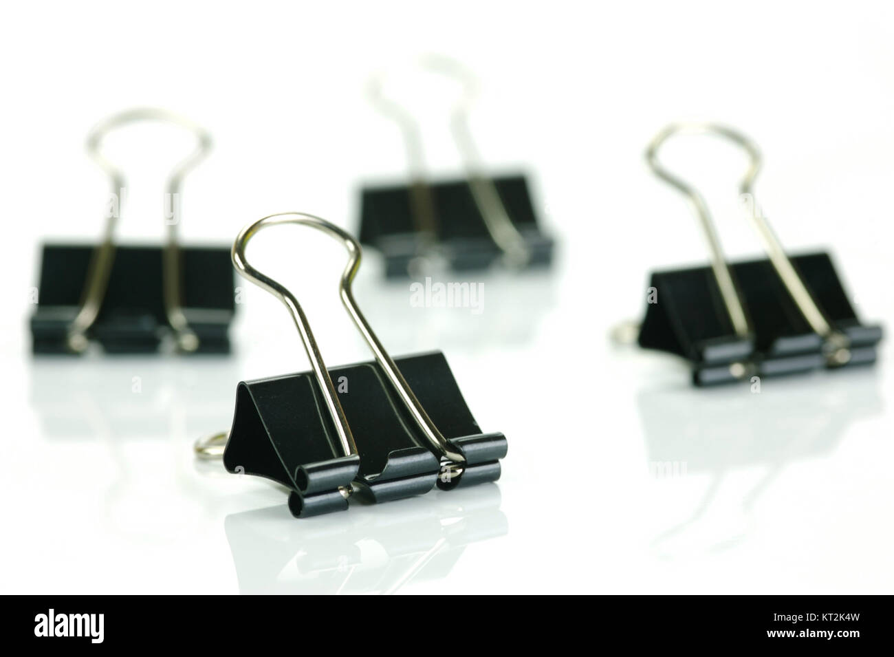 Fold Back Paper Clips Stock Photo - Alamy