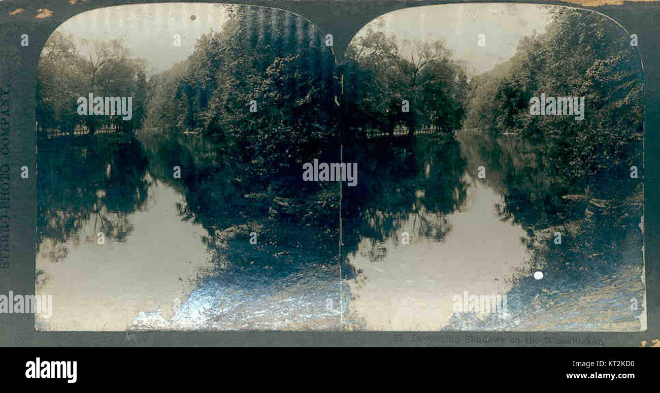 'Deepening Shadows on the Wissahicken' is a photographic piece ...