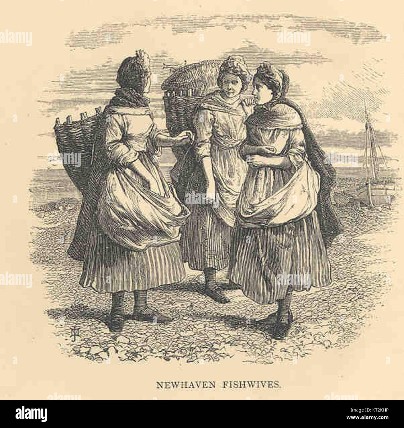 Fishwives vintage hi-res stock photography and images - Alamy