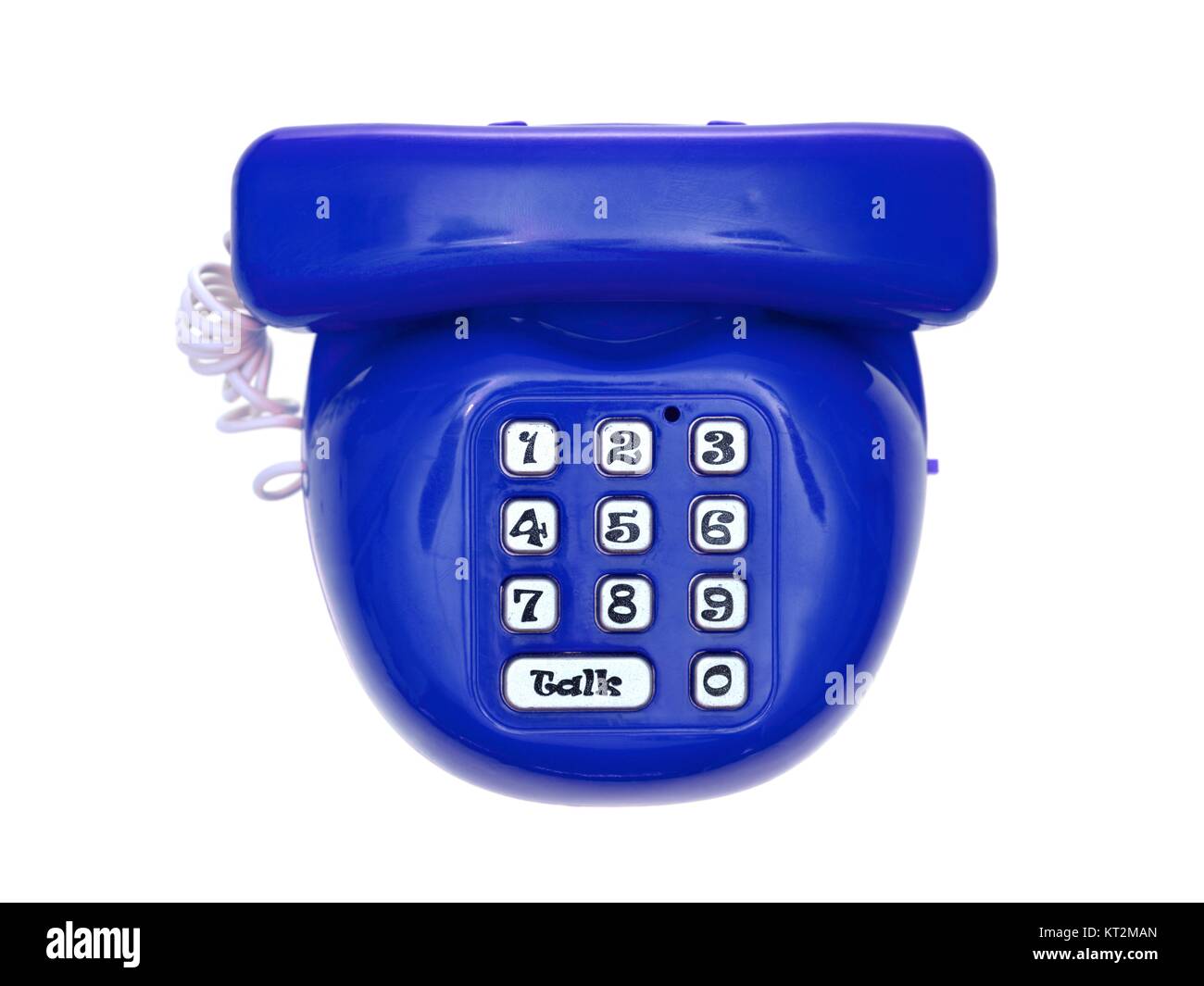 A vintage rotary telephone on a desk Stock Photo - Alamy