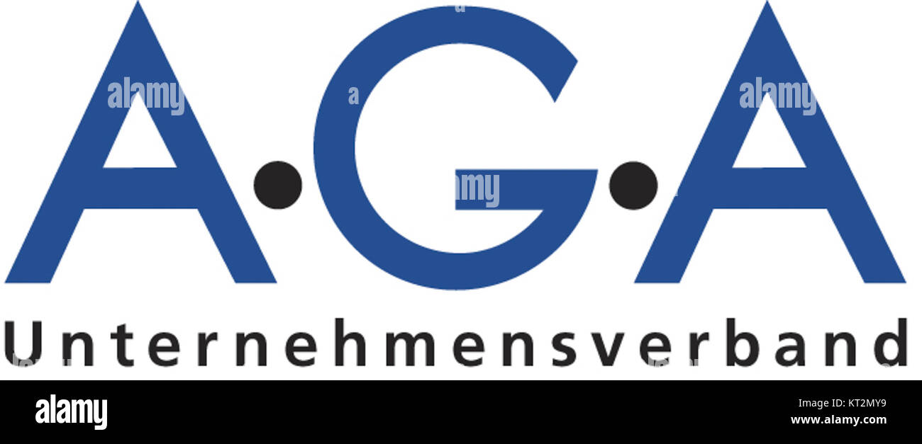 The AGA logo, as seen in this 2001 representation, showcases the ...