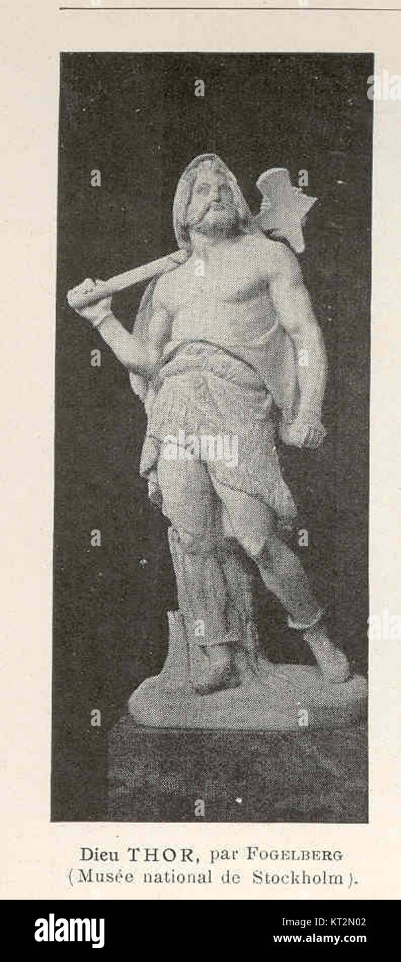 Thor norse god hi-res stock photography and images - Alamy