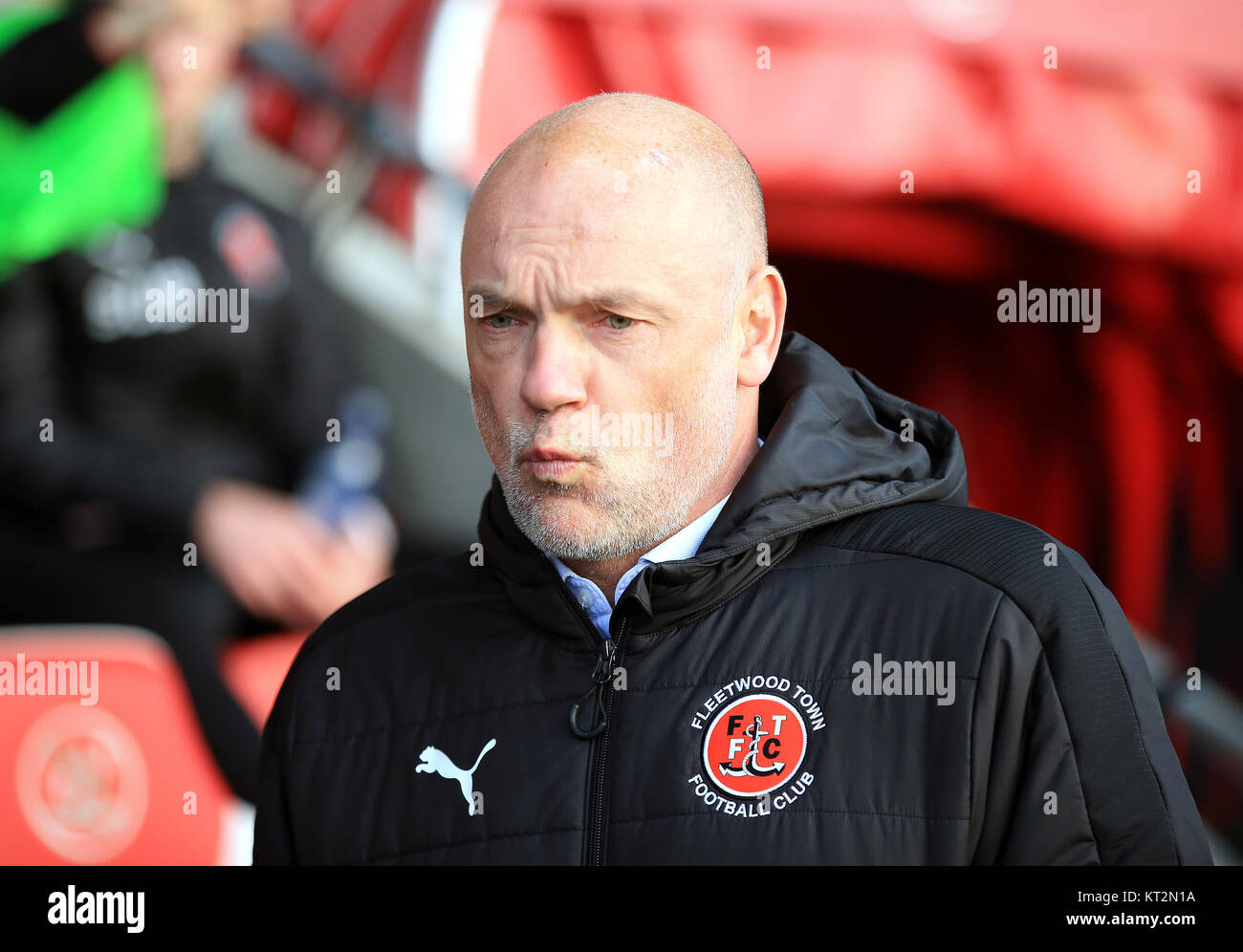 Fleetwood Town's manager Uwe Rosler Stock Photo - Alamy