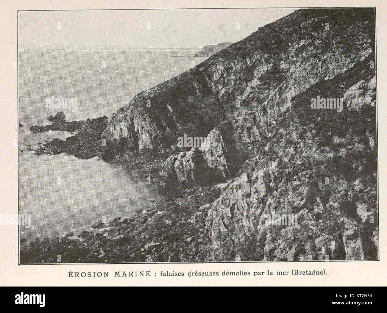 This image shows the erosion of soft cliffs by the sea, highlighting ...