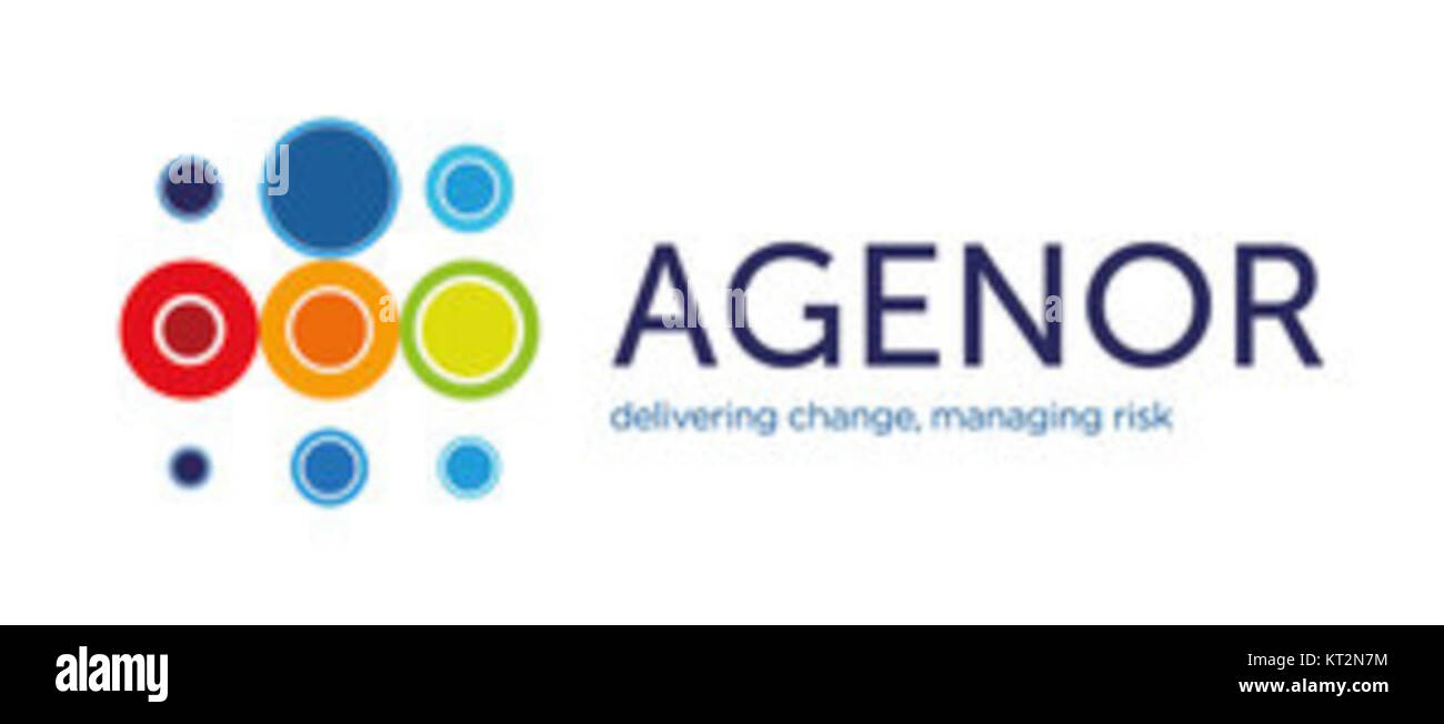 The Agenor logo represents the brand's identity, utilizing distinct ...
