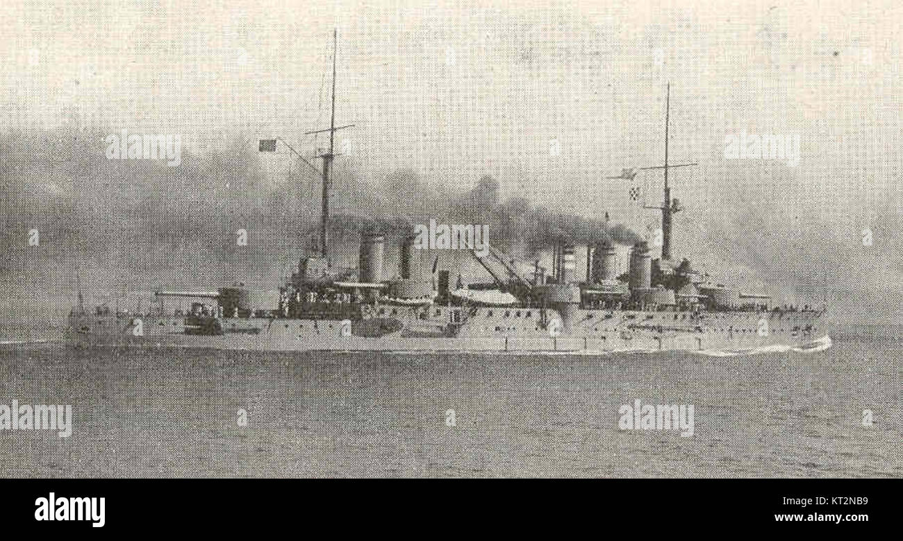 The French battleship Diderot, a Danton-class dreadnought launched in ...