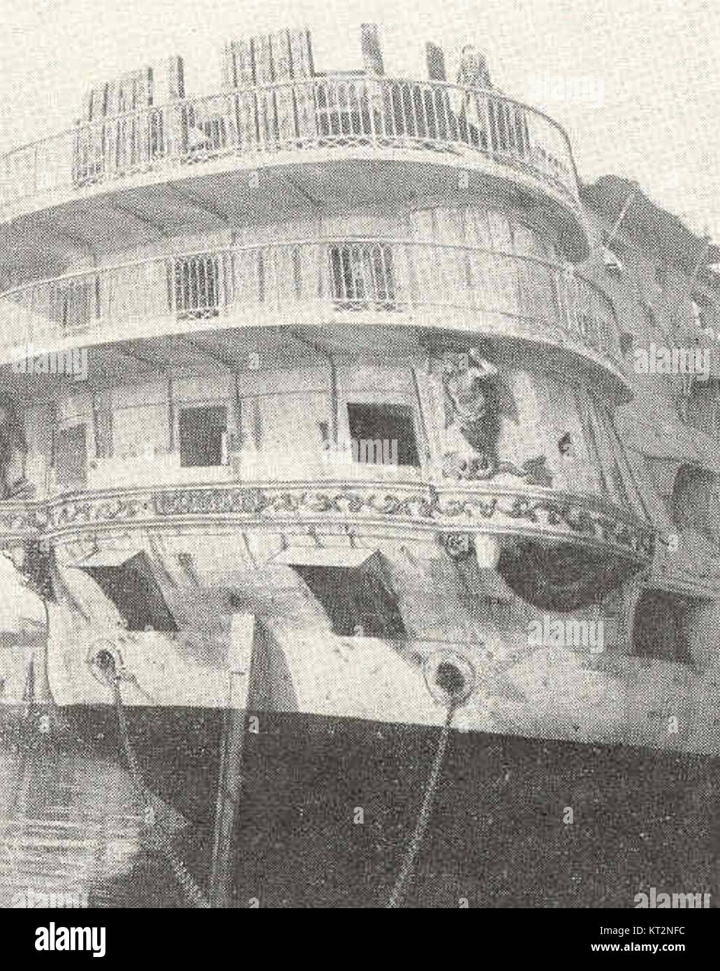 The 'Vaisseau-Amiral la Ville de Paris' was a French ship constructed ...