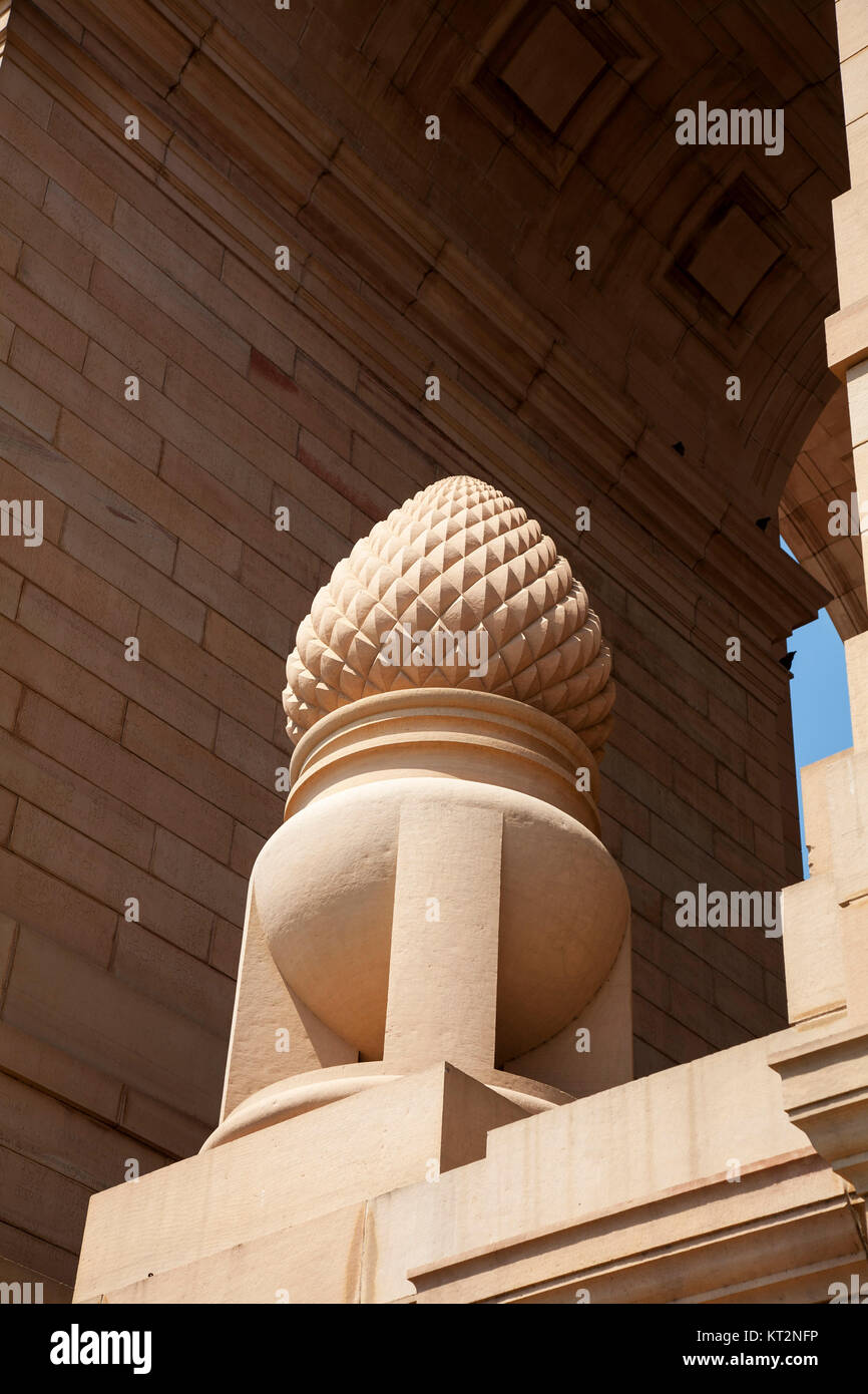 Stone carving, India Gate, New Delhi Stock Photo - Alamy