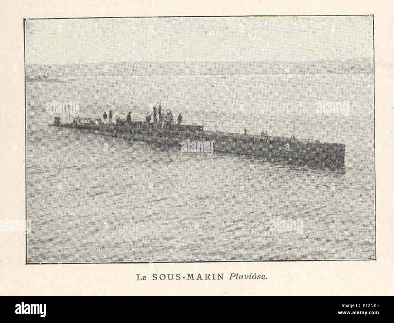 The Sous-Marin Pluviose was a French submarine launched in the early ...