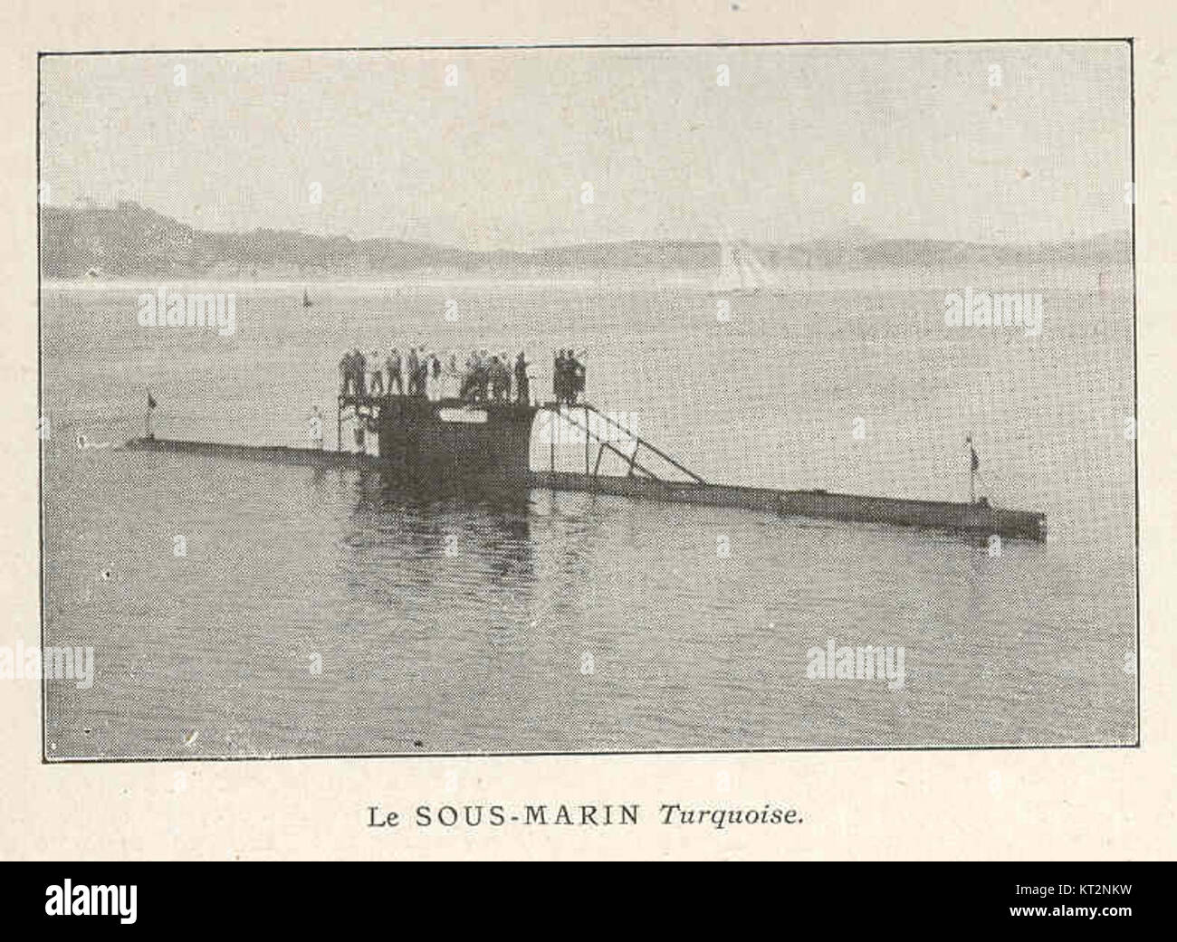 The 37169 Sous-Marin Turquoise is a French submarine that was part of ...