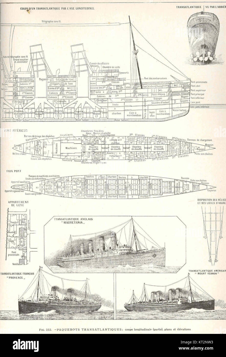 This technical drawing illustrates a longitudinal section of a ...