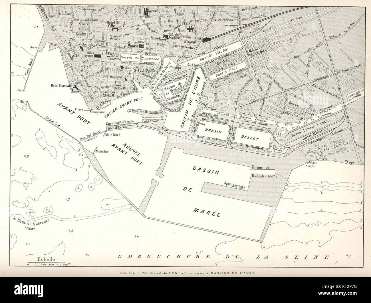 This 37503 plan shows the general layout of the Port and new basins of ...