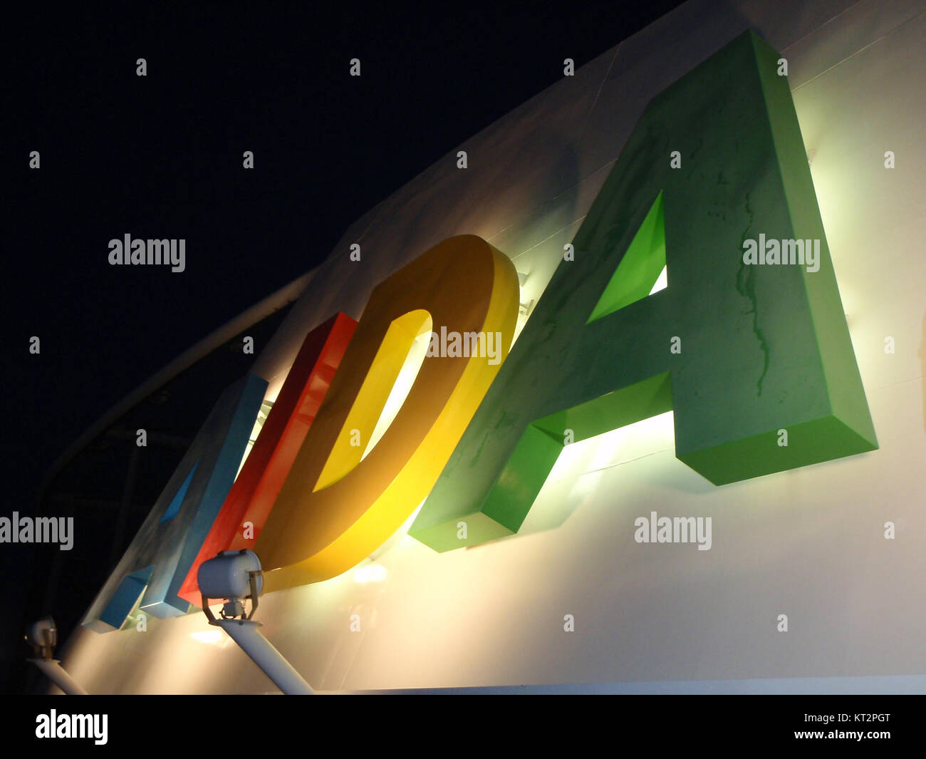 Nighttime visual communication hi-res stock photography and images - Alamy