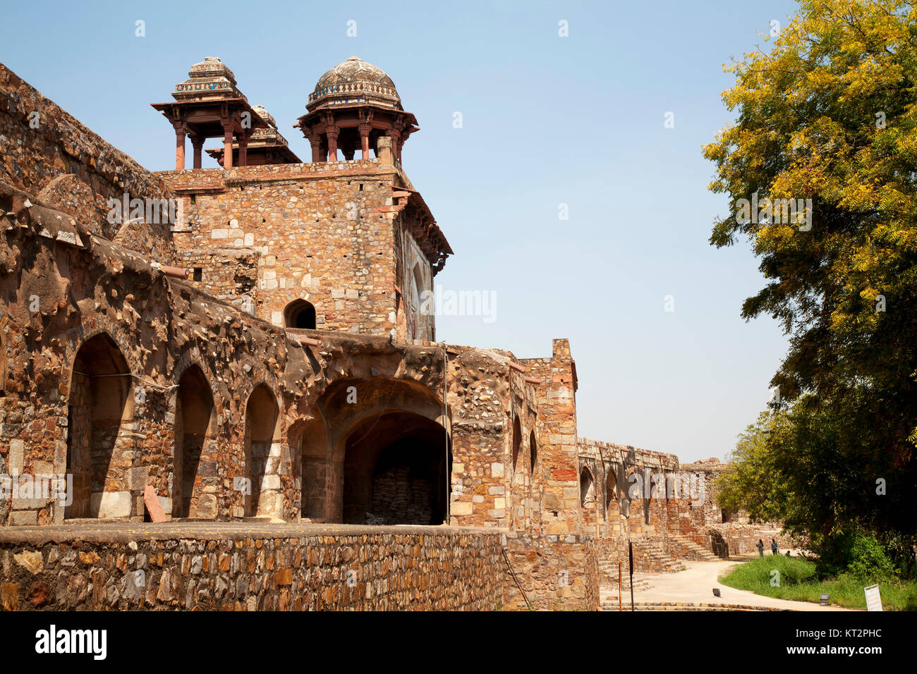 India purana qila old fort hi-res stock photography and images - Alamy