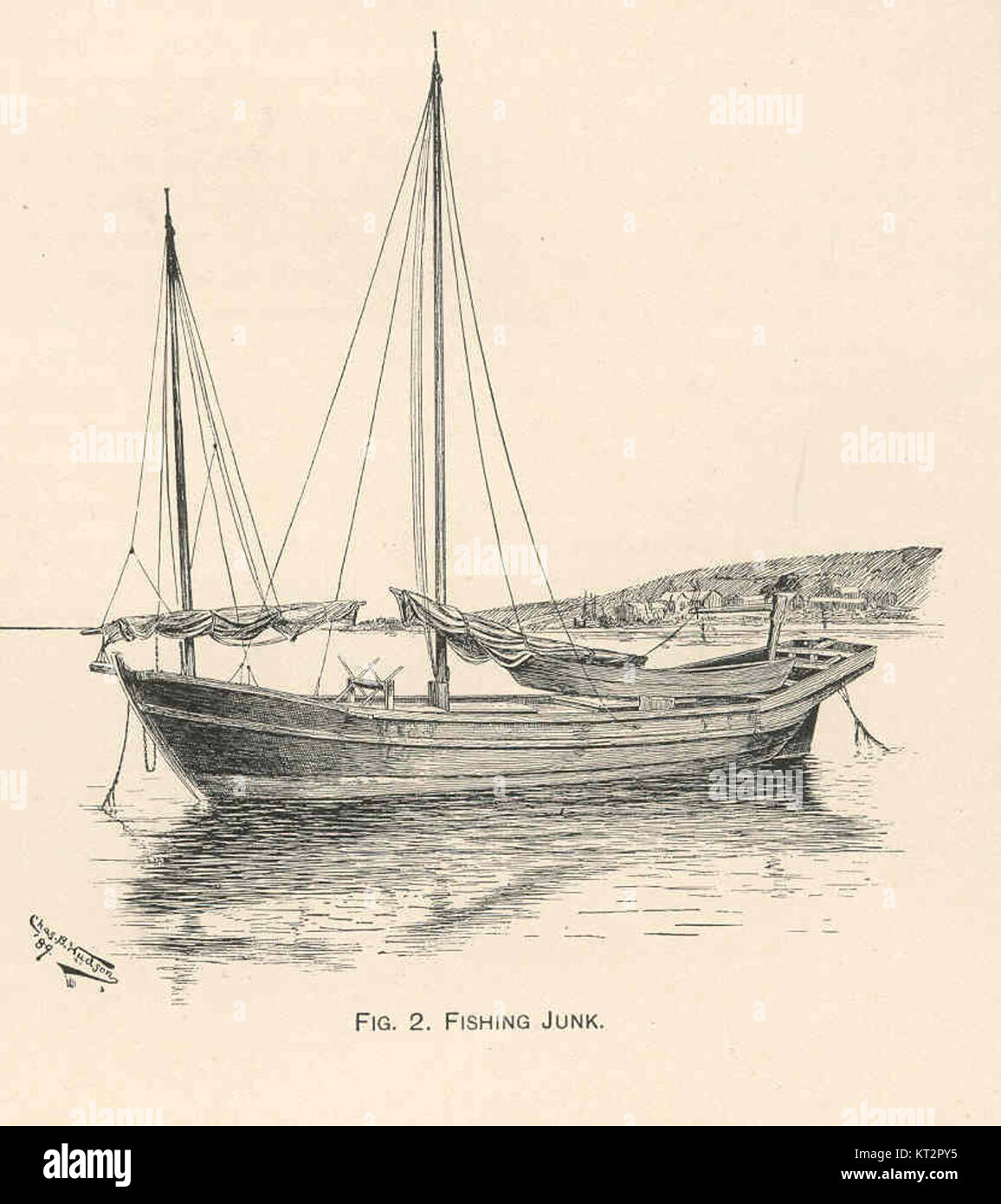 The 37900 Fishing Junk is a type of traditional Asian fishing vessel ...