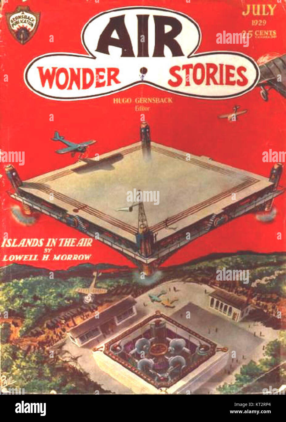 Air Wonder Stories, first published in 1929, was an American pulp ...