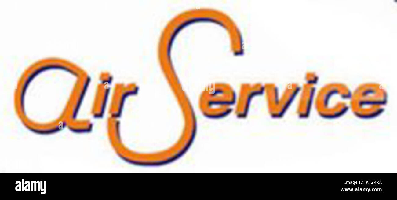 Air Service Gabon Logo Stock Photo - Alamy