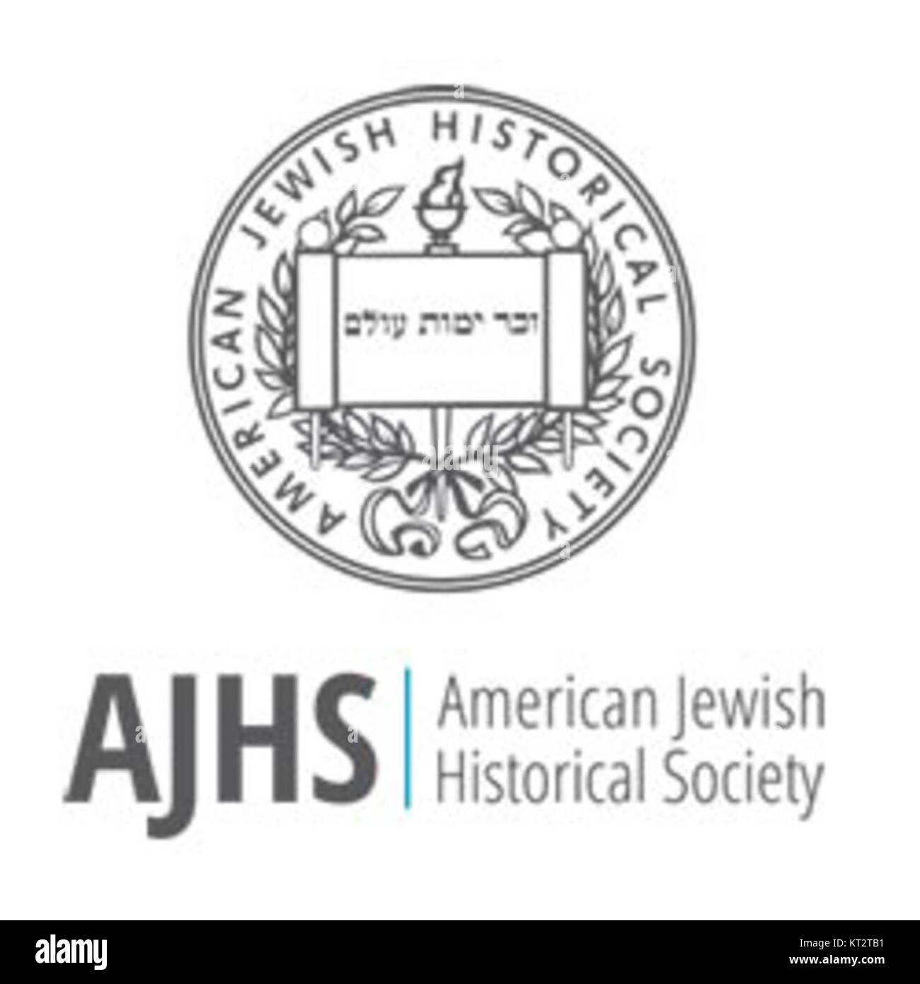 The AJHS logo stacked represents the emblem of the American Jewish ...