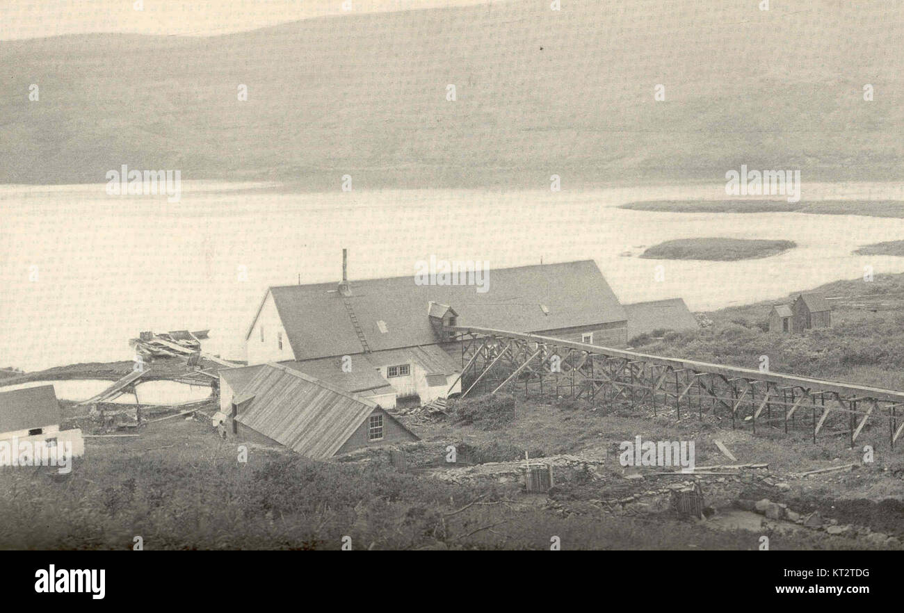 The Redfish Hatchery at Karluk, Alaska, plays a crucial role in salmon ...