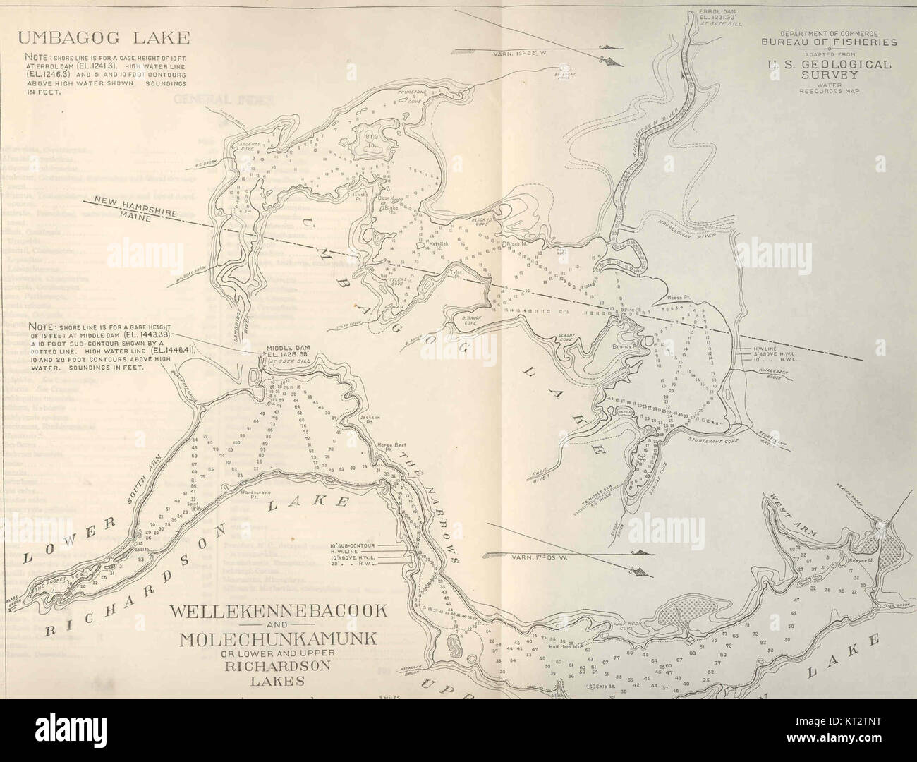 Umbagog lake hi-res stock photography and images - Alamy