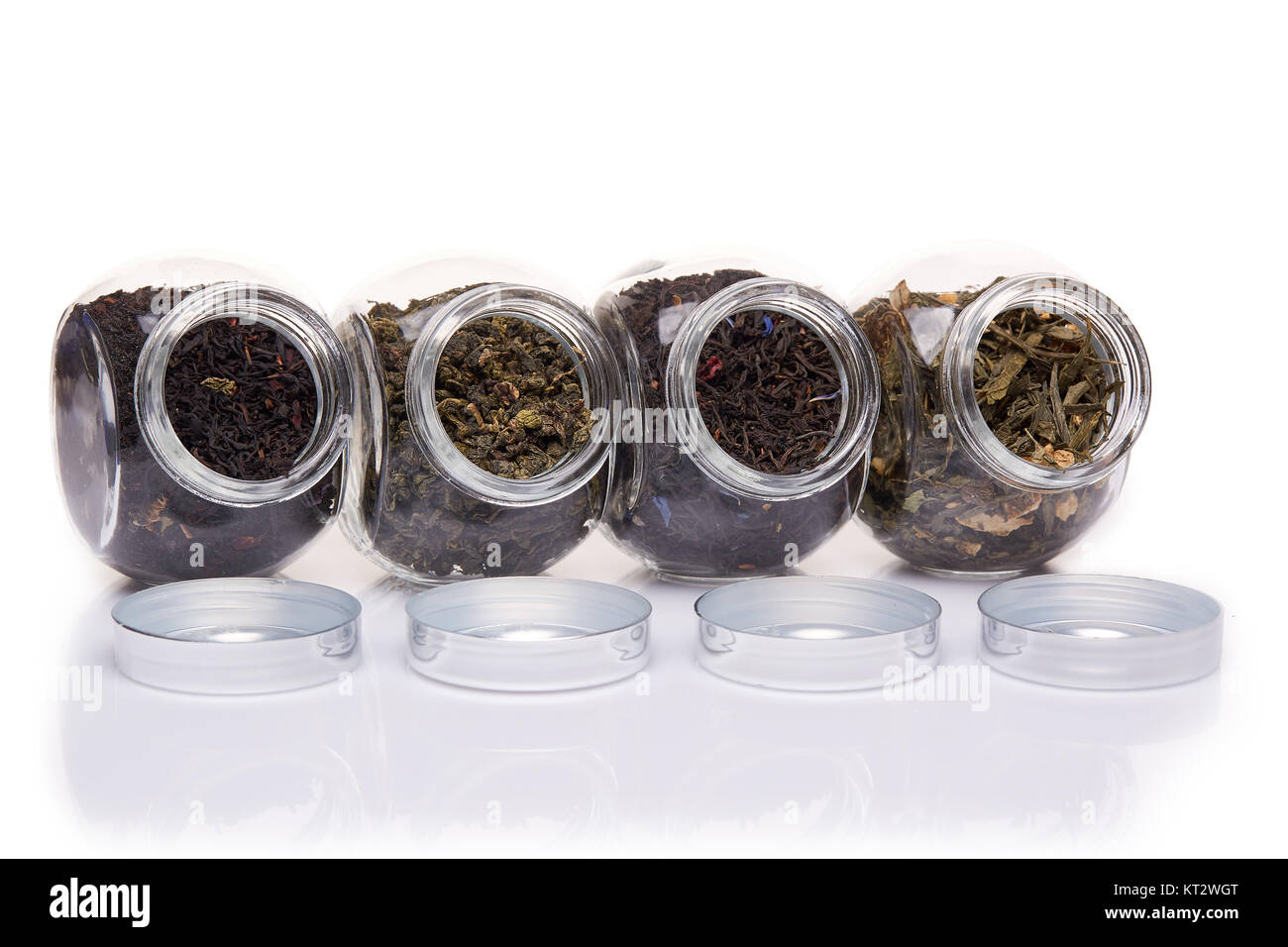 Assortment of dry tea Stock Photo - Alamy