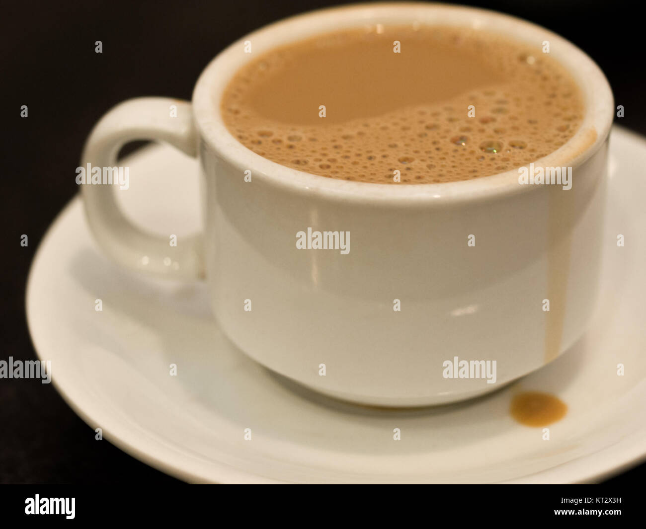 CUP OF MILK TEA Stock Photo - Alamy
