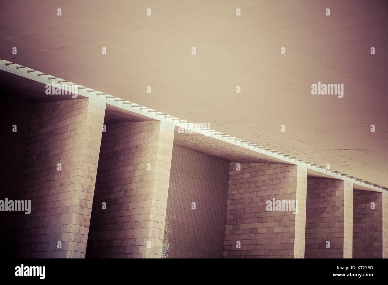 Abstract architectural wall detail Stock Photo - Alamy