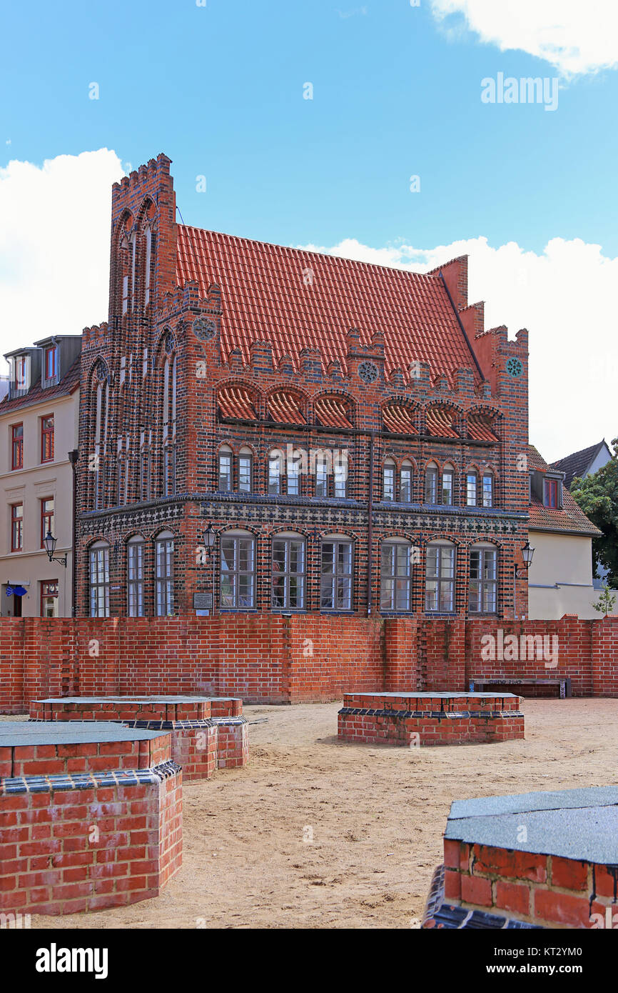 the archdeacon in wismar Stock Photo - Alamy