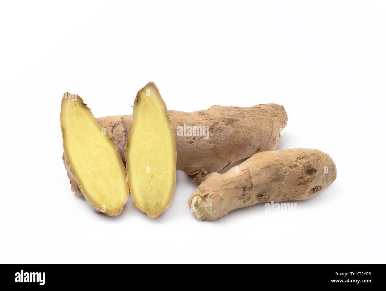 Ginger root isolated stalk hi-res stock photography and images - Alamy