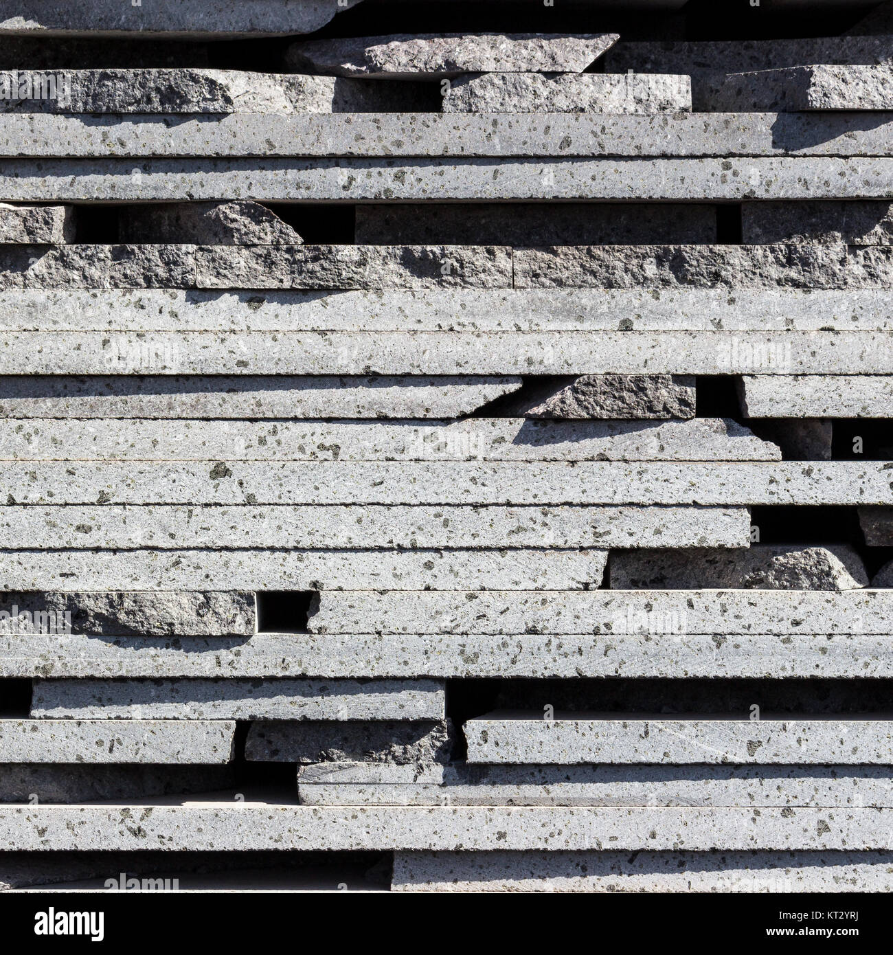 Vulcanic Stone bricks Stock Photo - Alamy