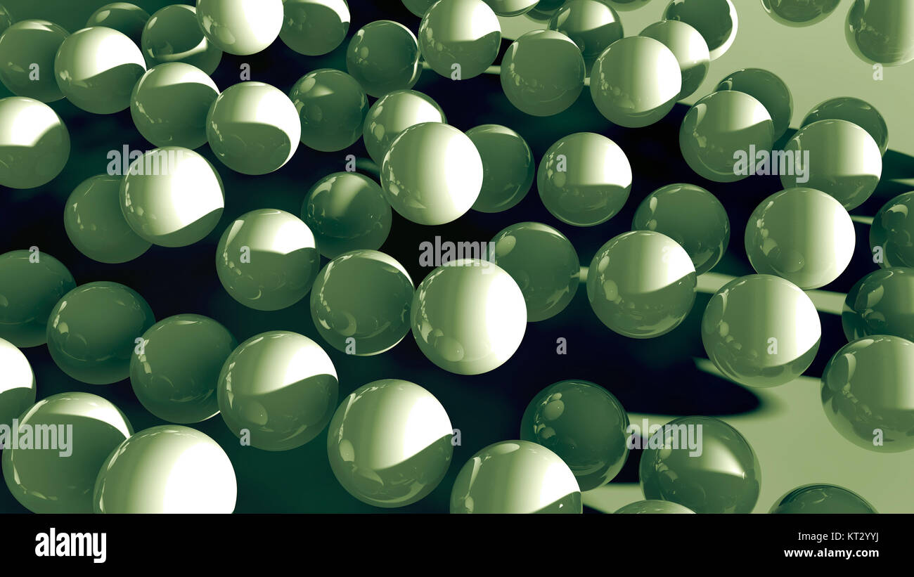 Realistic balls lie on the floor Stock Photo - Alamy