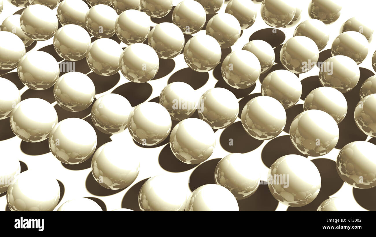 Realistic balls lie on the floor Stock Photo - Alamy