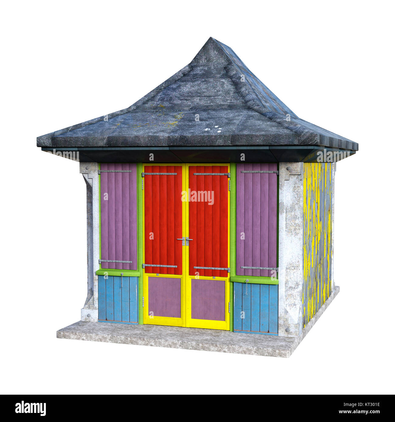 Summer hut Cut Out Stock Images & Pictures - Alamy