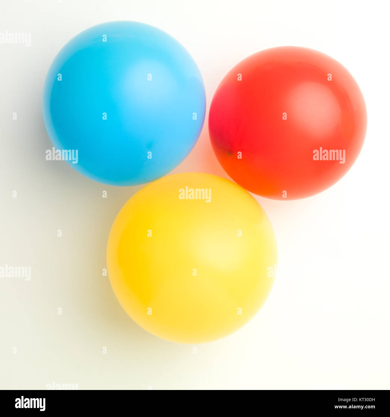 balloons in primary colors Stock Photo - Alamy