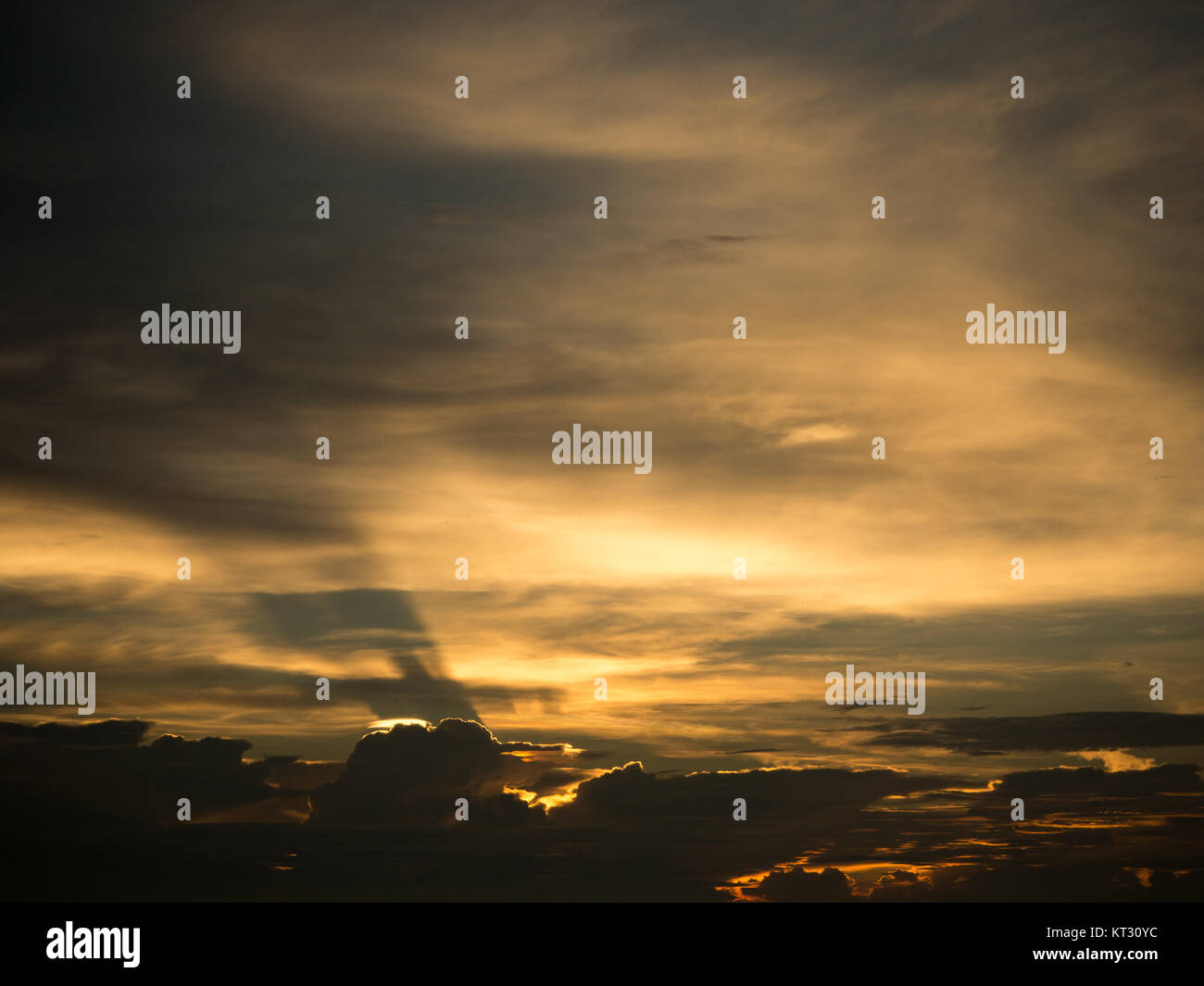 Sunset sky background Stock Photo - Alamy