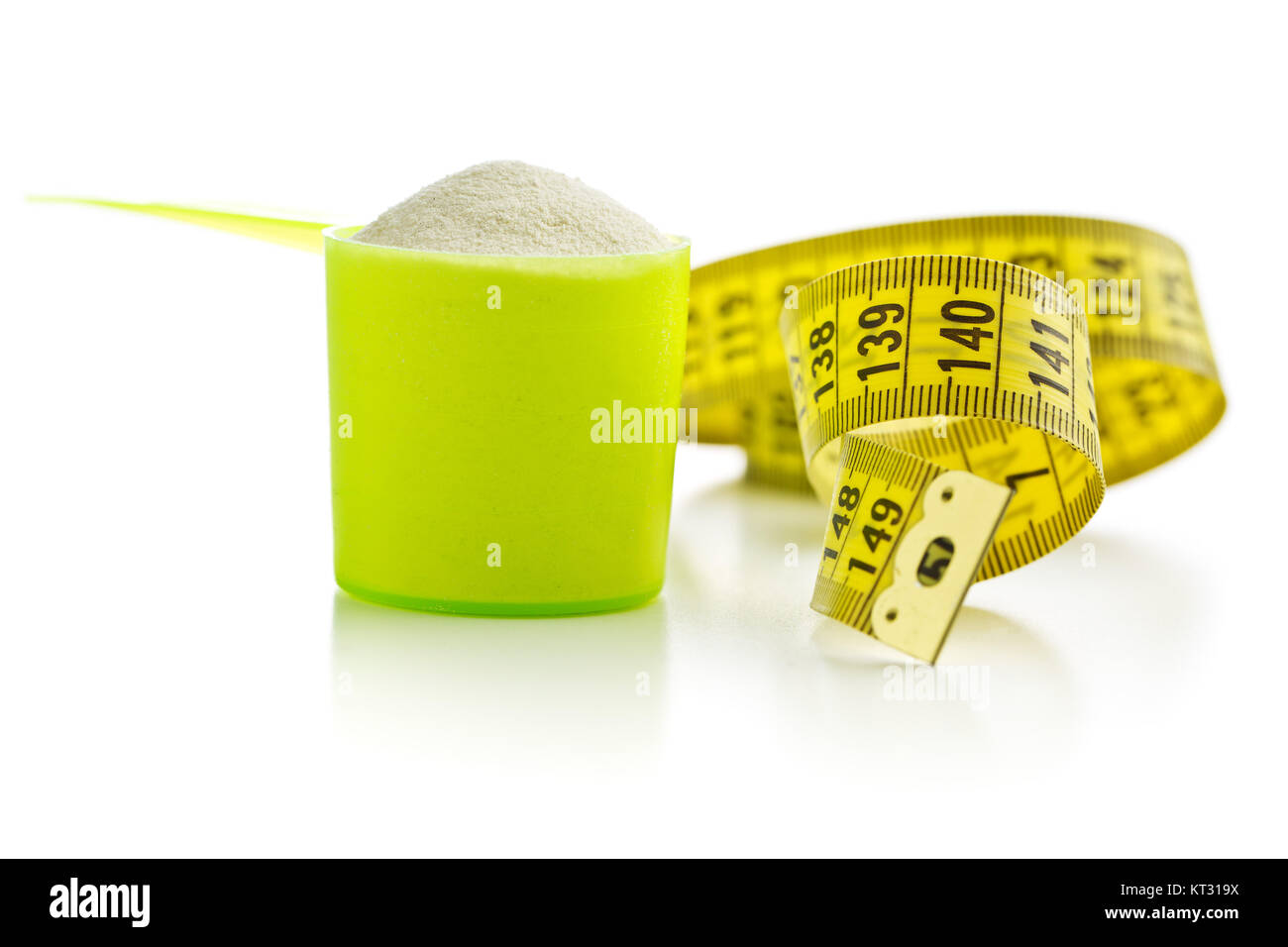 Whey protein powder Stock Photo - Alamy