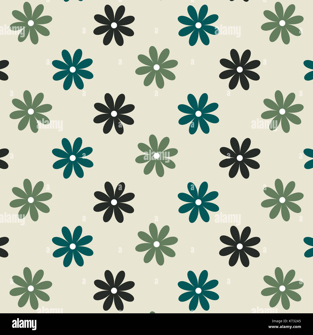 Seamless flower pattern background Stock Photo - Alamy