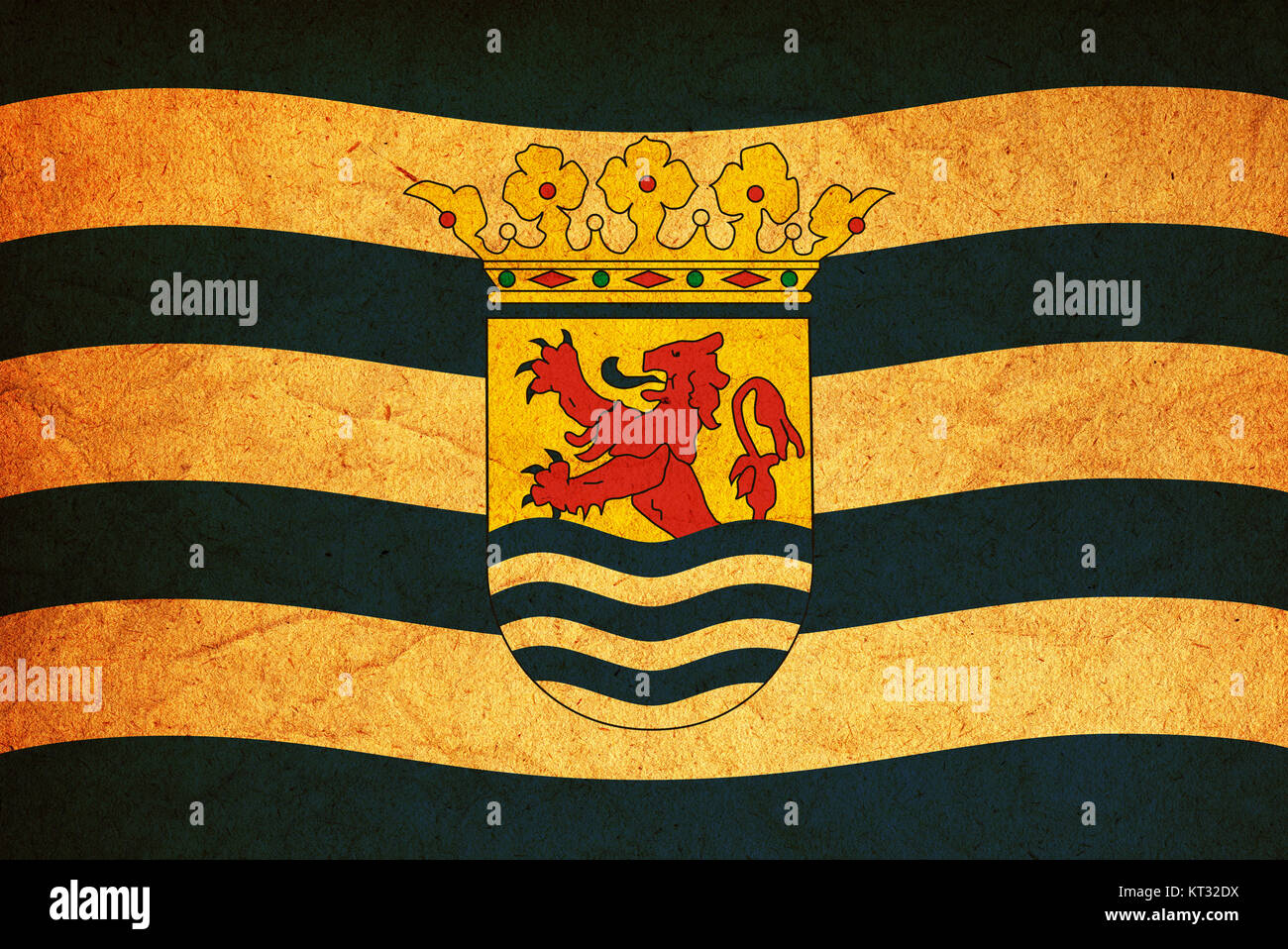 zeeland region flag Stock Photo - Alamy
