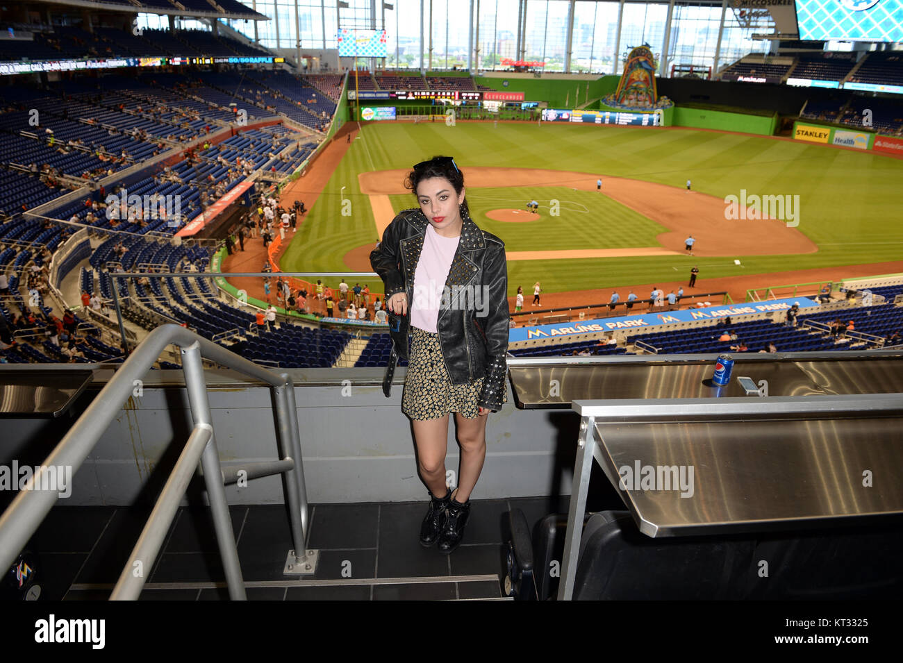 MIAMI, FL - MAY 16: English singer and songwriter Charli XCX, attends ...